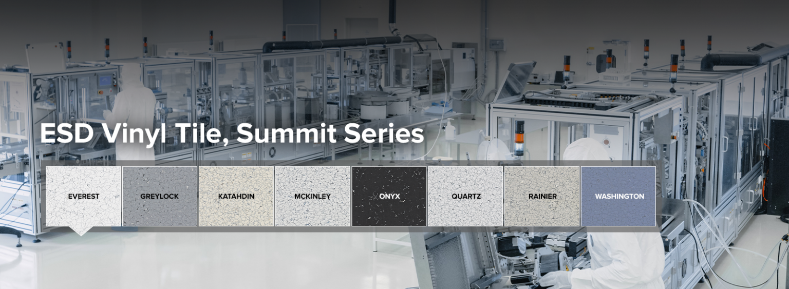 ESD Vinyl Tile | Grounded Flooring | Vinyl Tile